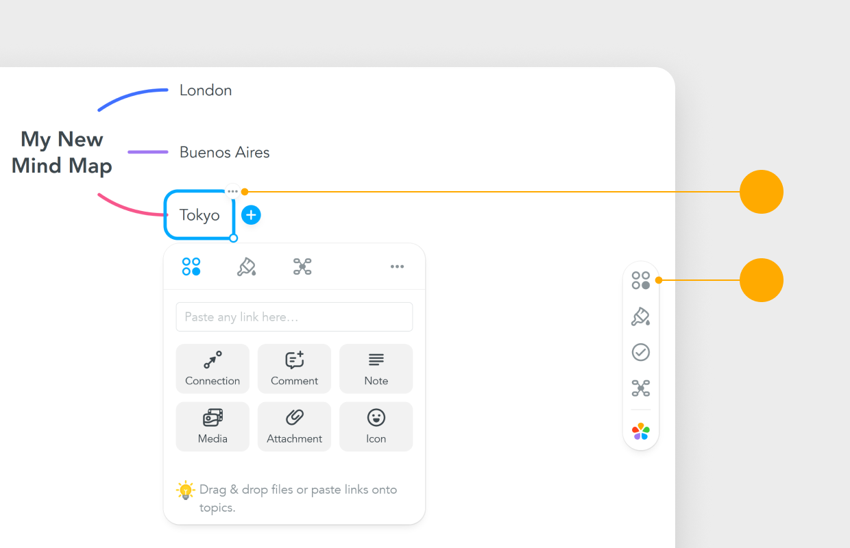 Explore the Map Editor – MindMeister Help